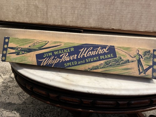 Jim Walker “ Whip Power U- Control model airplane. | eBay