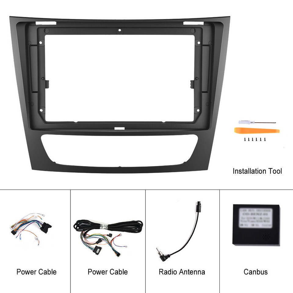 For Mercedes Benz W211 E320 E350 E500 CLS550 Android 15 Carplay Car ...