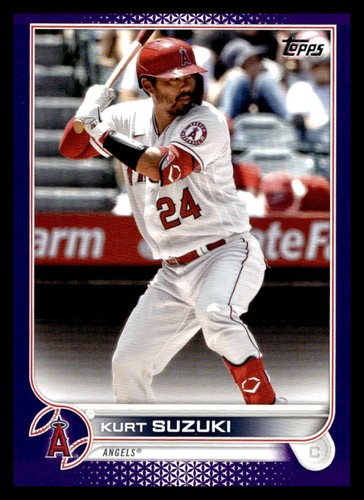 2022 Topps Kurt Suzuki #171 Meijer Purple Los Angeles Angels | eBay