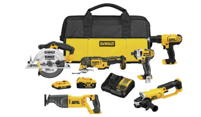 20V MAX Power Tool Combo Kit, 6-Tool Cordless Power Tool Set with ...