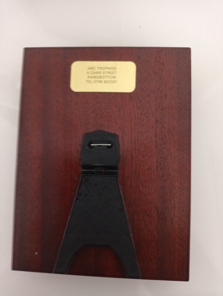 Ramsbottom Horticulture Society Old Best Exhibit Plaque 1993 | eBay