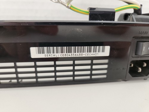 Sony Playstation 3 PS3 Rear Cover Back Panel/ Shell CECH-H01 *Nice ...