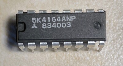 Mitsubishi 5K4164ANP 4164 - 64K x 1 Dynamic RAM - NOS | eBay