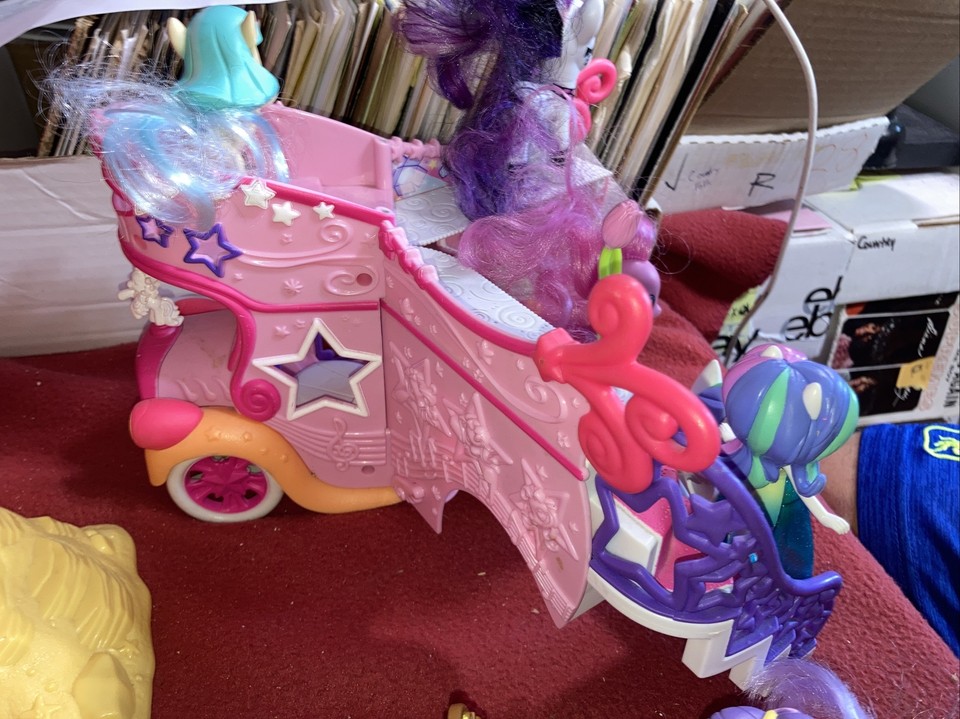 MLP My Little Pony Star Song StageShow Bus Ferris Wheel Ocean Mermaid ...