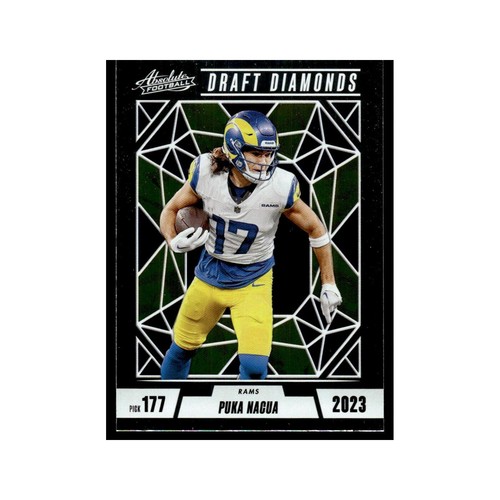 Puka Nacua 2024 Panini Absolute #DD-PNA Los Angeles Rams Football Card ...