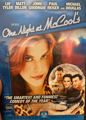 One Night At McCool's region 4 DVD (2001 Michael Douglas Liv Tyler ...