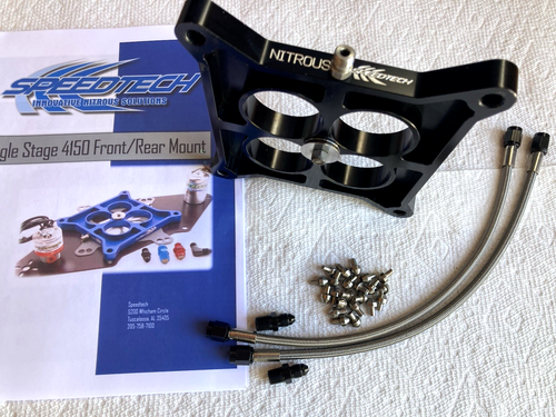 SPEEDTECH DIFFUSER NITROUS PLATE KIT/11 HP LEVELS/100-500HP | eBay