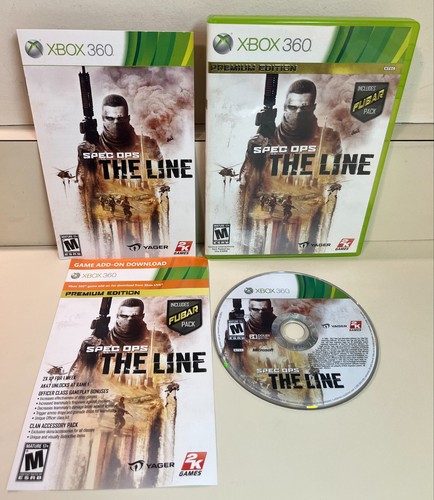 Spec Ops The Line Premium Edition Xbox 360 / One / Series X Game ...