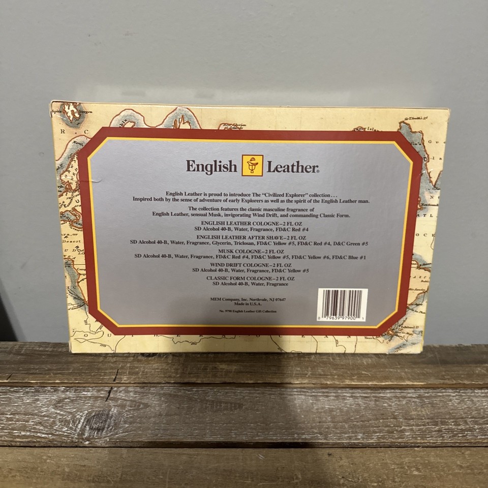 Vintage Cologne Set. English Leather - Musk - Timber Line - Wind Drift ...