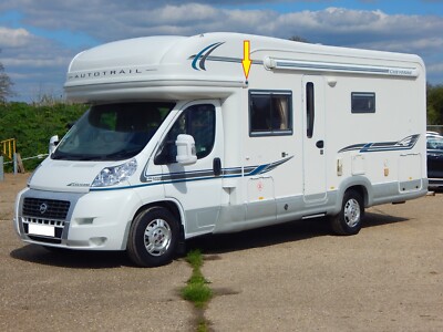 AUTO-TRAIL MOTORHOME ROUND CHROME DISC TRIM, VERY RARE ITEM, SEE PHOTOS ...