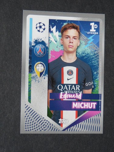 #361 MICHUT PARIS SAINT-GERMAIN PSG TOPPS FOOTBALL CHAMPIONS LEAGUE ...