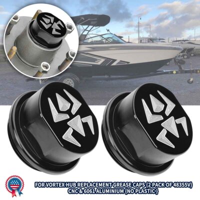 2pcs Hub Dust Caps For Vortex Replacement Tie Down 81143 48355V For K71 ...