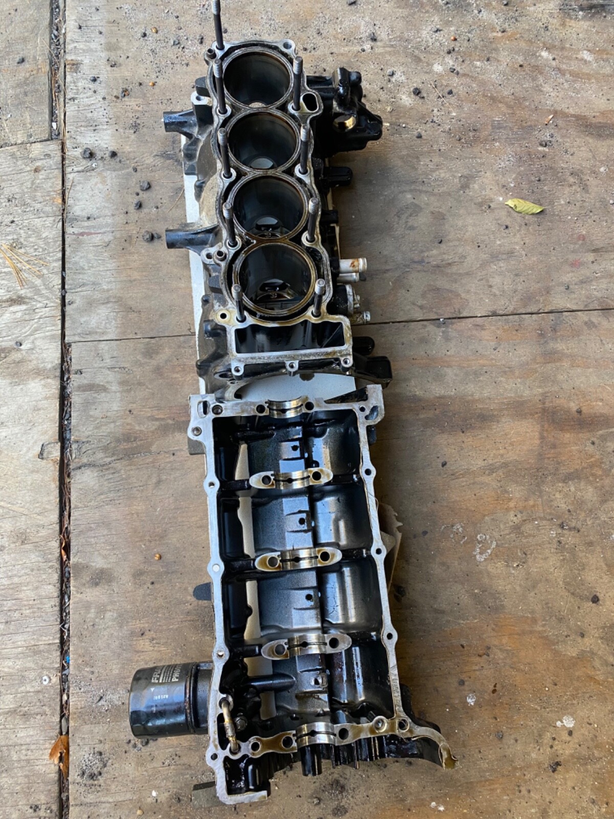 Yamaha MR1 engine case for core or repair 6B6-15100-00-00 | eBay