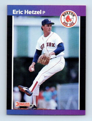 1989 Donruss Eric Hetzel Rookie Boston Red Sox #660 | eBay