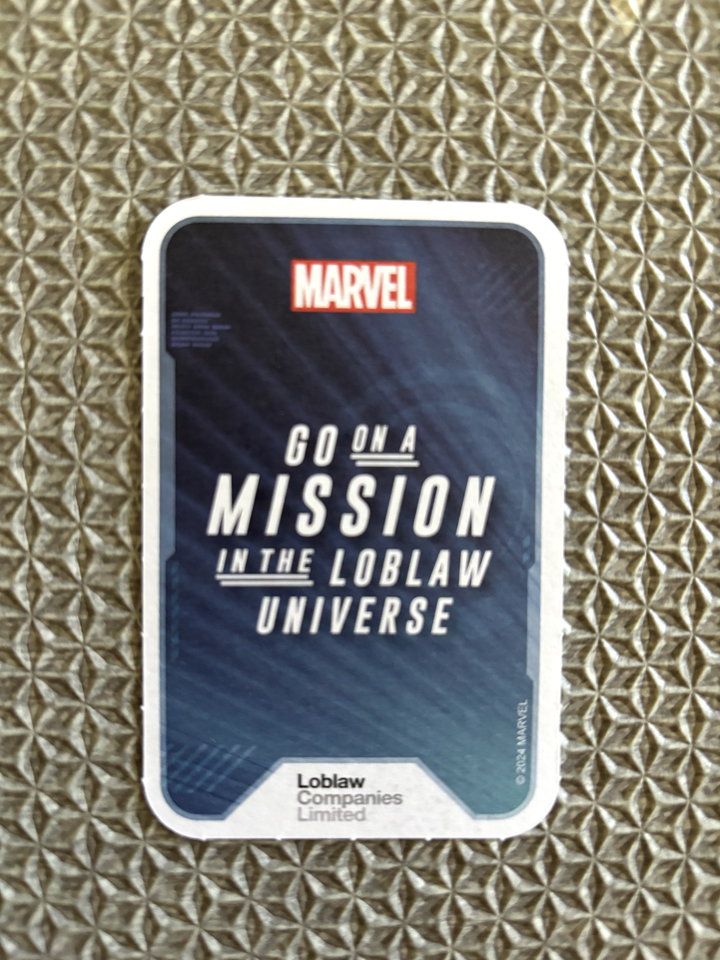 2024 Loblaw Marvel: Go on a Mission #65 Drax - Canada Exclusive | eBay