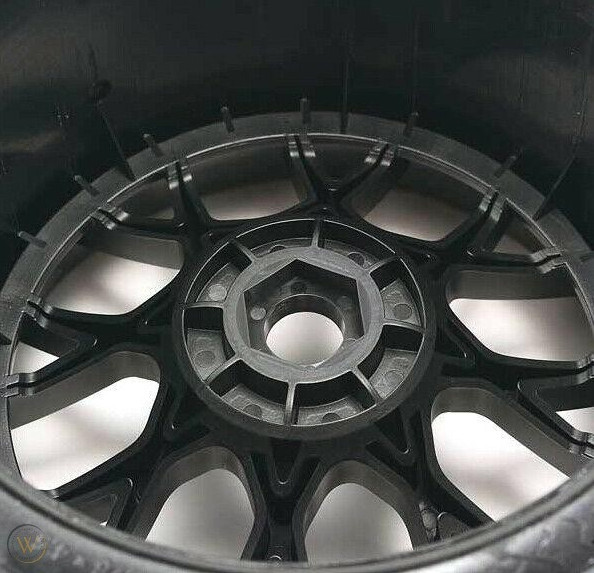 Sweep Racing SRC Monster Truck Terrain Crusher Belted Tires CHROME ...