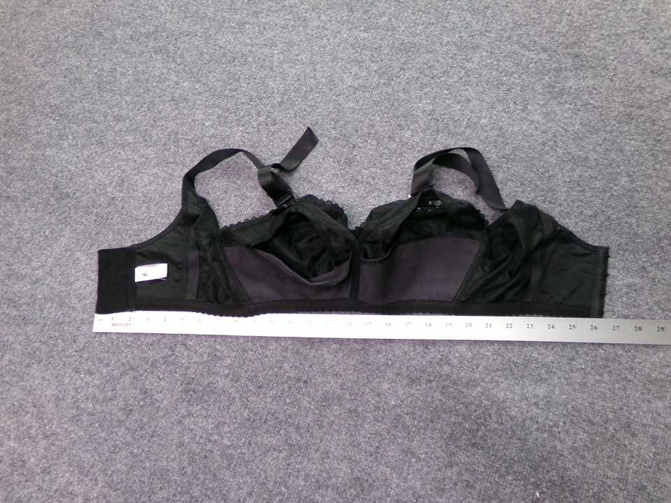 Ardyss Angel Bra 30H Shapers Supports Firms Lift The Breast Lacey Black ...