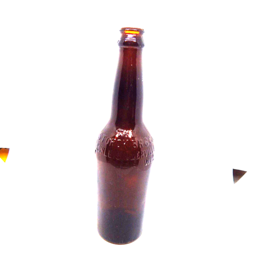 STORCK BR'G Co SCHLEISINGERVILLE, WIS. Amber Crown Top Beer Bottle ...