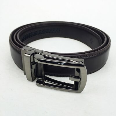 Comfort Click Belt for Men Black or Brown Adjustable Fashion Belt | eBay