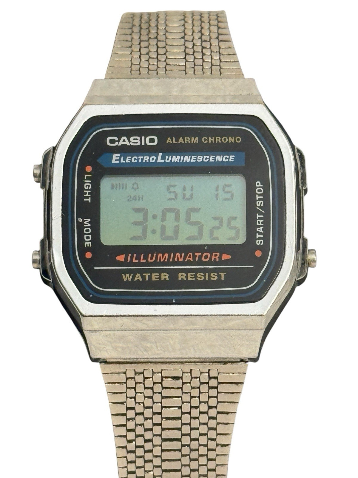 Vintage Casio Watch Gradient Screen MOD 1572 A168-Sta… - Gem