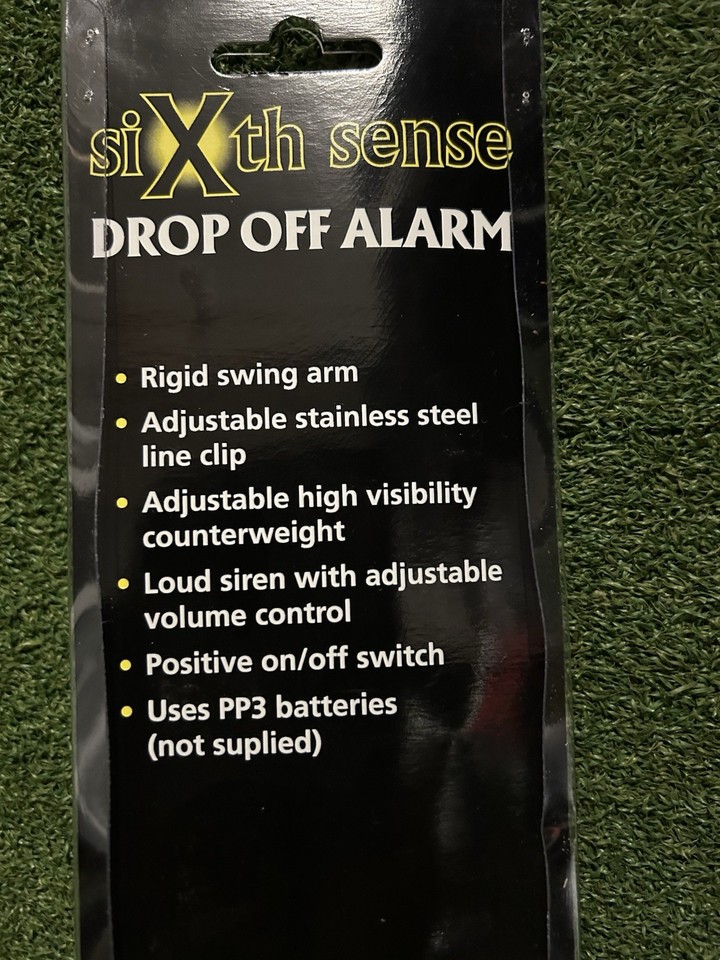 SIXTH SENSE DROP OFF BITE ALARM PIKE PERCH PREDATOR FISHING | eBay UK