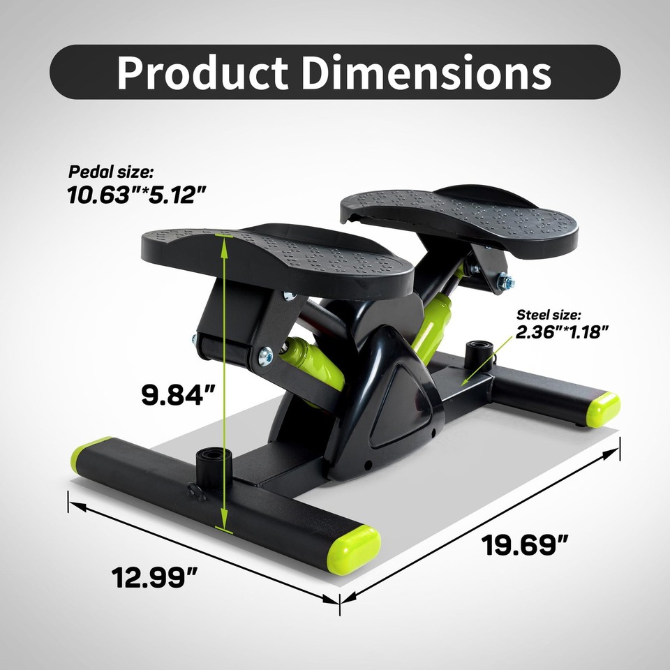 Steppers for Exercise Mini Stair Stepper, Cardio Workout Equipment ...