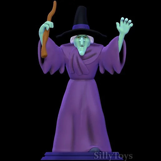 Scooby Doo Swamp Witch Figure 7” | eBay