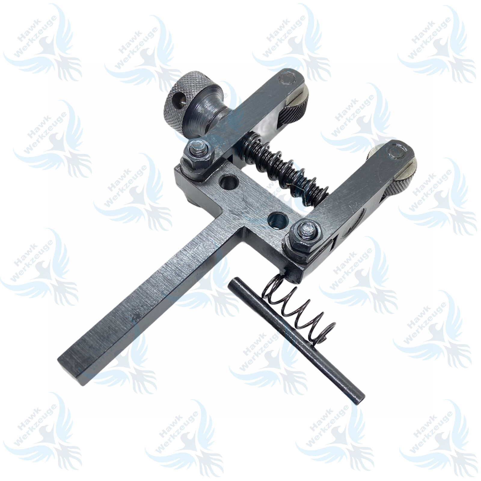 2" Inches Spring Loaded Clamp Type Knurling Tool With One Pair extra ...
