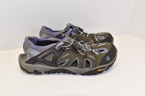 Merrell All Out Blaze Womens Size 10.5 Suede Hiking Trail Sneakers ...