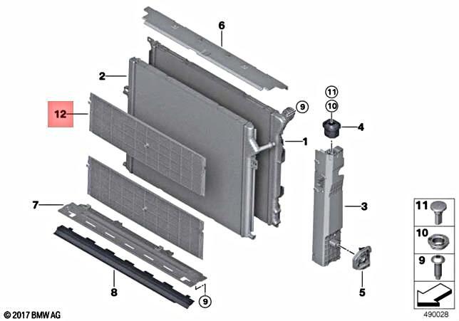 Genuine BMW F20 F21 F22 F23 F30 F31 F32 F33 F34 F35 F36 Rock Guard ...