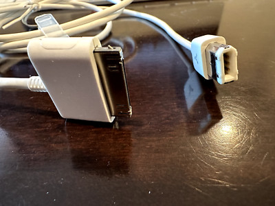 Authentic Apple iPod 30 Pin Cable Dock Connector to FireWire (M9127G/A ...