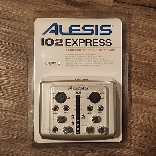 Alesis iO2 Express 2-Channel USB Recording Interface With 48V Phantom ...