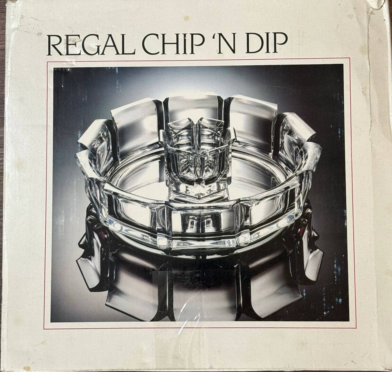 MCM Grainware Acrylic REGAL Large Chip N Dip Serving Set 2 Pieces | eBay