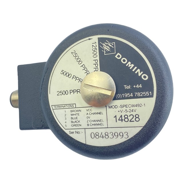 Domino Inkjet Printer Encoder 14828 Rotary Shaft Encoder 5000ppr W ...