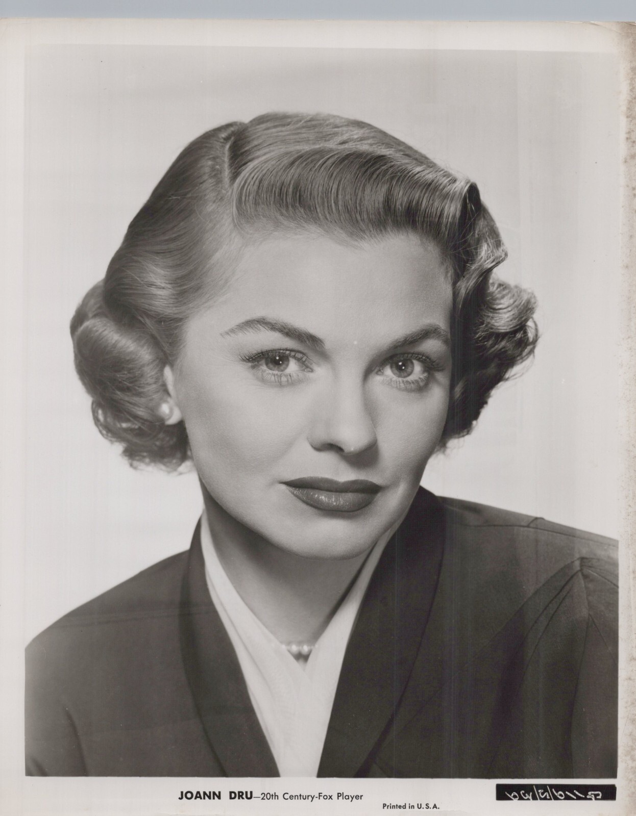 Joann Dru (1950s) Stunning Portrait Hollywood beauty Original Vintage ...