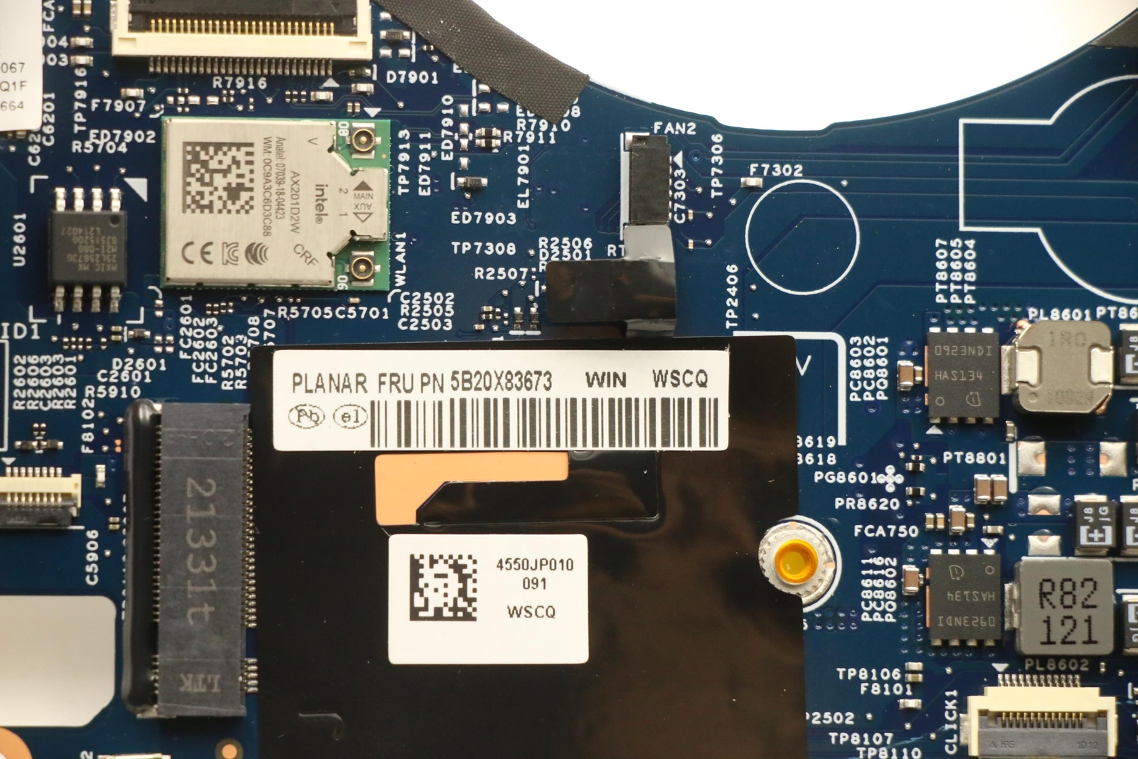 For Lenovo ThinkPad P1 Gen 3 I7-10875H CPU FRU 5B20X83673 Laptop ...