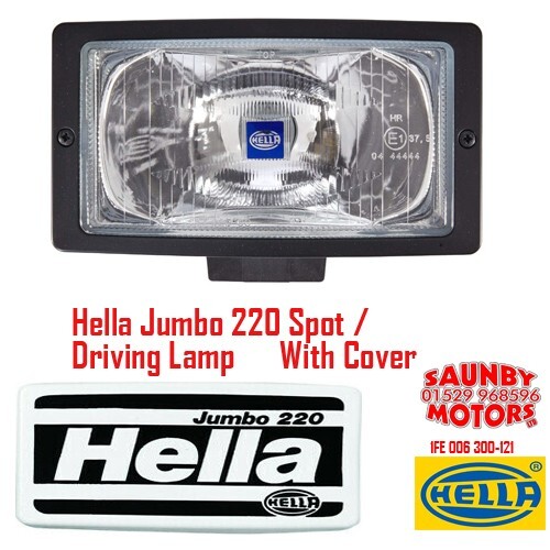 HELLA Jumbo 220 12/24V 1FE 006 300-121 DRIVING/SPOT LAMP | eBay UK