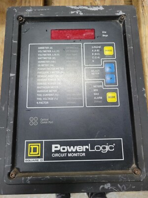 Control Systems and PLCs - Powerlogic Circuit Monitor