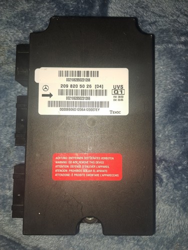 03 09 Mercedes W209 Convertible Top Module | eBay