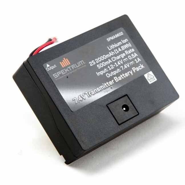 NEW Spektrum 2000mAh Li-Ion Transmitter Battery :DX6/DX6e/DX7 G2/DX8 G2 ...