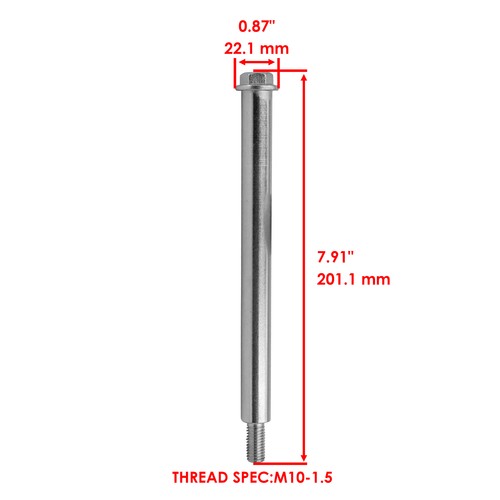 M158262 14M7465 Deck Roller Pin For John Deere X300 X304 X310 X320 X330 ...