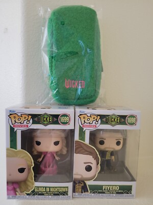 Wicked movie Funko Pop Fiyero and Glinda in nightgown | eBay