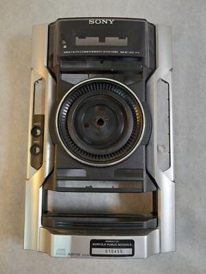 SONY MHC-EC77 Mini Component Stereo FRONT COVER FACEPLATE | eBay