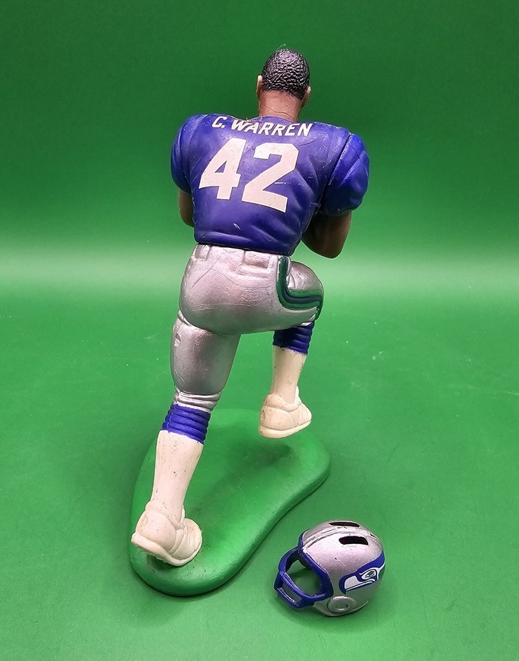1997 CHRIS WARREN Seattle Seahawks #42 *FREE_s/h* Starting Lineup ...