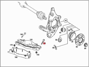 Genuine MERCEDES BBDC A205 A207 C204 Screw with feature 0029907503 | eBay