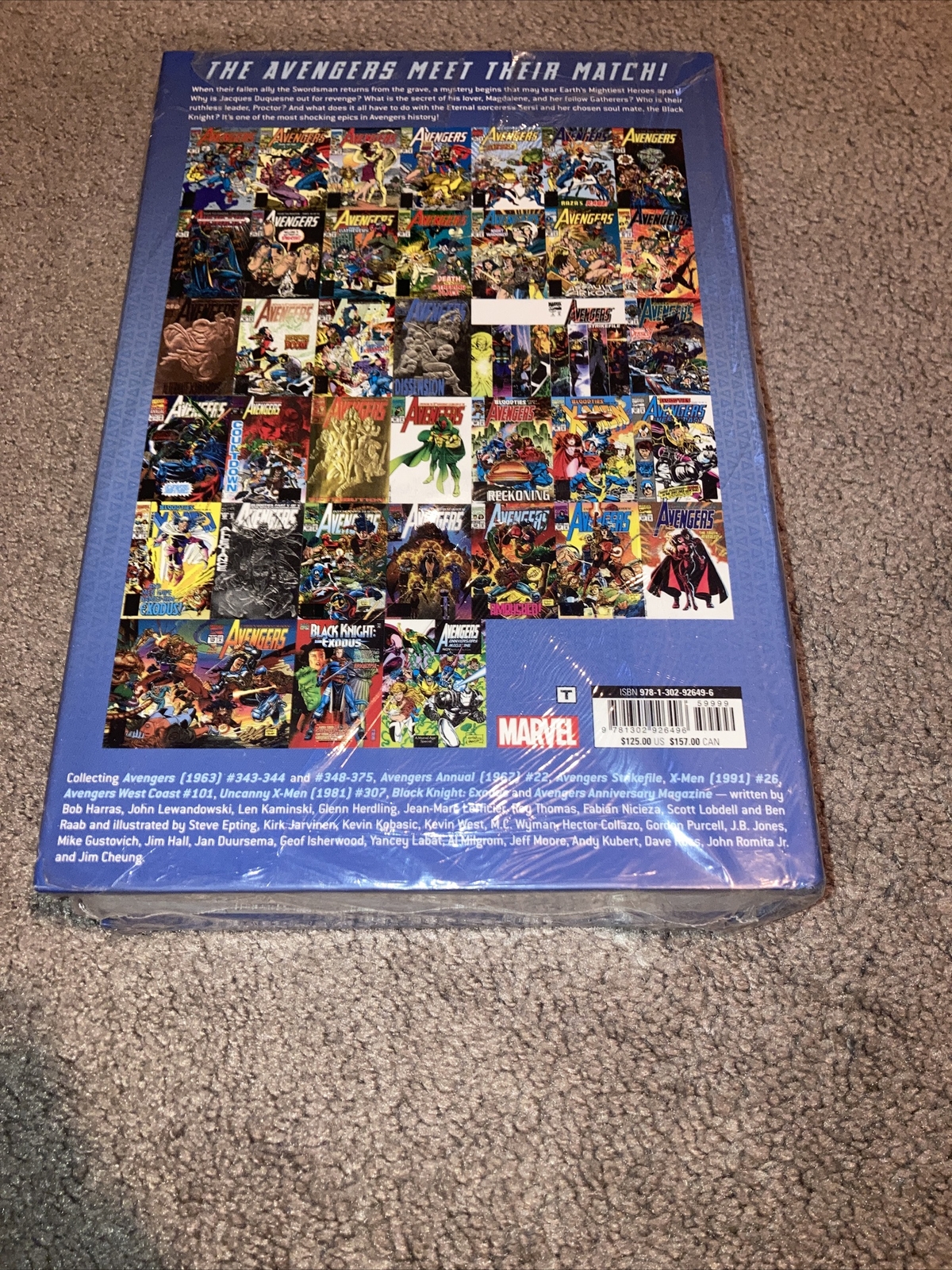 Avengers Omnibus Lot Of 2 New Sealed Marvel Comics HC Hardcover | eBay