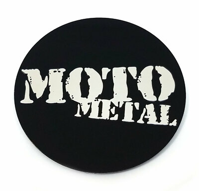 Moto Metal 2.4" (60mm) Gloss Black Wheel Center Hub Cap Logo/Sticker | eBay