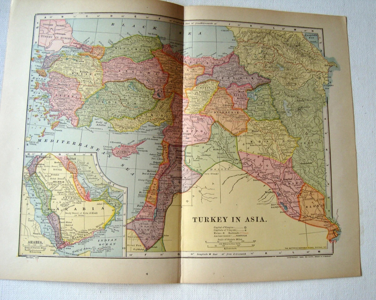 Map Of Ancient Pamphylia