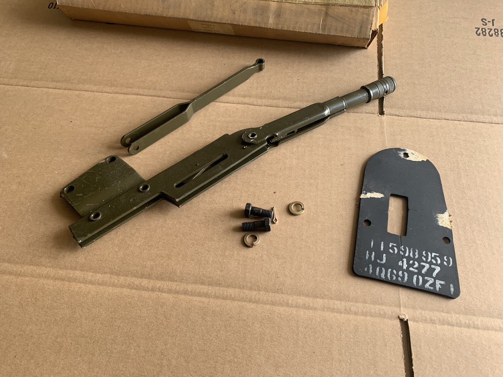 NOS M151 Jeep Mutt M151A2 Emergency Brake Handle Assy 5703312 ...