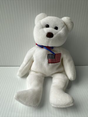 Libearty Bear Ty Beanie Baby 796 Missing Hang Tag | eBay